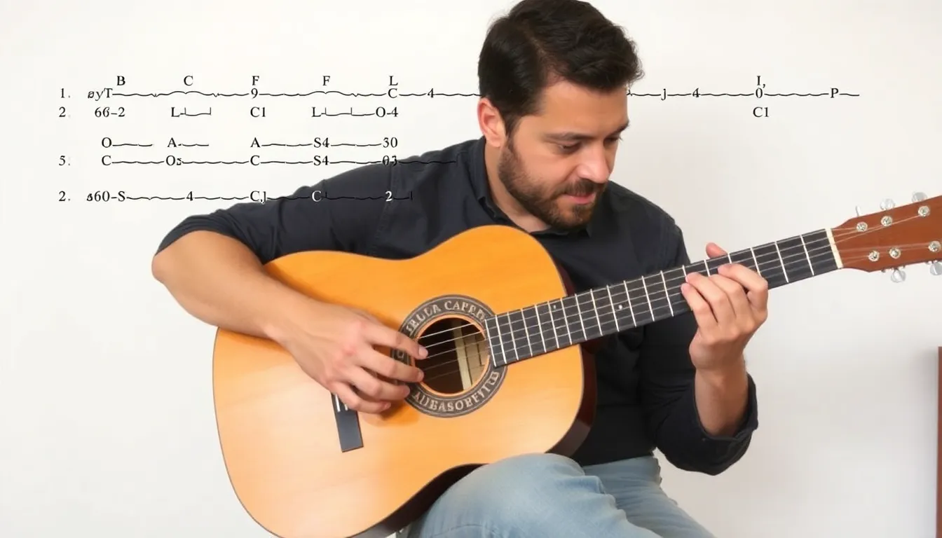 Guía paso a paso para tocar rueda de acordes en guitarra flamenca ...